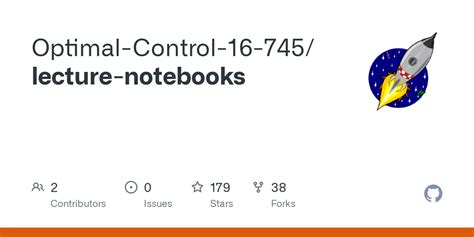 Lecture Notebooks Lecture 5 At Main Optimal Control 16 745 Lecture
