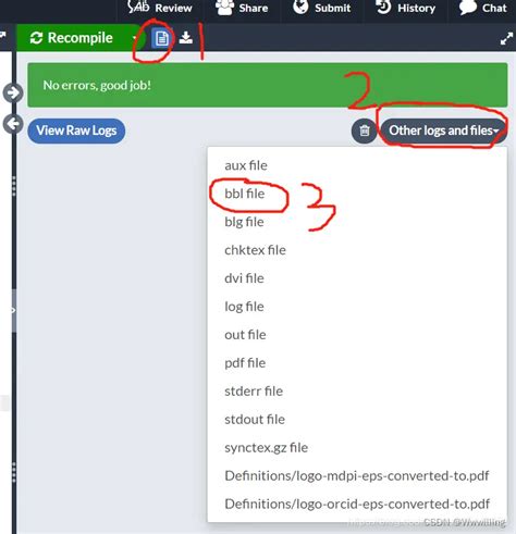 overleaf上传到arxiv 参考文献无法引用