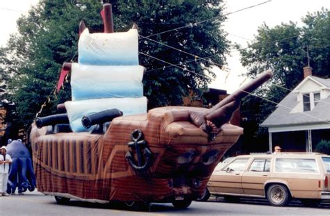 Pirate Ship Parade Float Gullivers Schooner