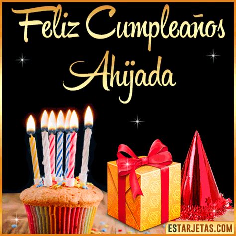 Feliz Cumpleaños Ahijada Imágenes Gif Tarjetas y Mensajes