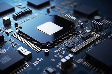 Premium Photo Technology Circuit Processor Innovation Network Concept