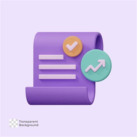 Premium Psd Analytics Report 3d Icon