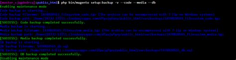 magento 2 backup and rollback full tutorial 2025