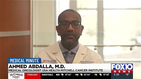 Usa Healths Ahmed Abdalla Discusses Colorectal Cancer