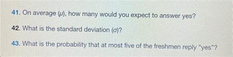 Solved Binomial Distribution Use The Following Chegg