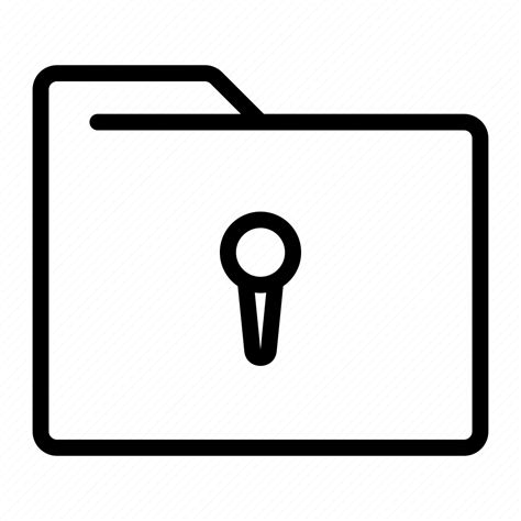 Secure Folder Lock Encryption Icon Download On Iconfinder