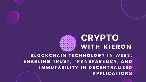 Blockchain Technology In Web3