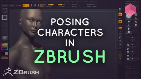 Posing Characters In Zbrush Zbrush Zbrush Tutorial Zbrush Character
