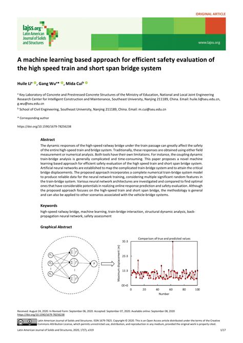 Pdf A Machine Learning Based Approach For Efficient Safety Evaluation