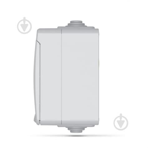 ᐉ Розетка із заземленням Videx Binera Ip65 сірий Vf Bnw21g G • Краща ціна в Києві Україні