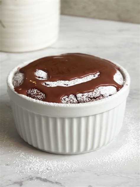 Easy Single Serve Chocolate Soufflé
