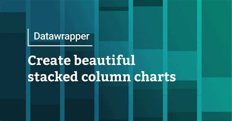 Stacked Column Charts By Datawrapper Simple To Create Embed