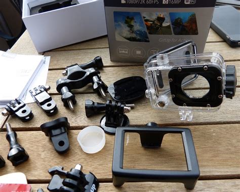 Unboxing GitUp Git2 Pro 2K Actioncam Fitness Factory Net