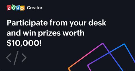 zoho creator on linkedin lowcode hackathon softwaredevelopment