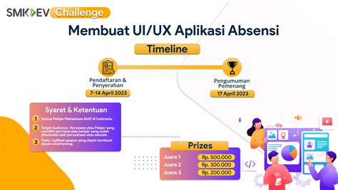 Membuat UI UX Aplikasi Absensi SMKDEV