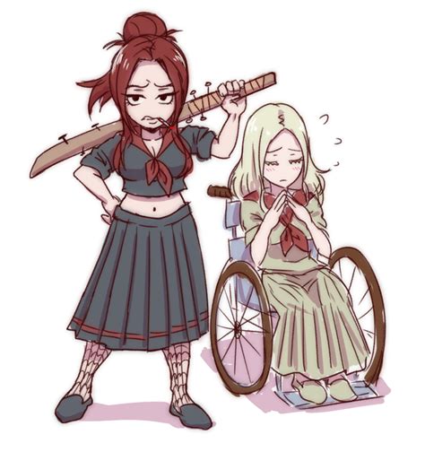 Quelaag And Her Sister Doodle By Akairiot On Deviantart