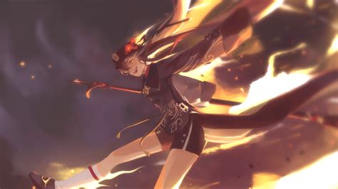 Hu Tao Wallpapers Top Free Hu Tao Backgrounds Wallpaperaccess