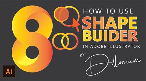 How To Use Shape Builder Tool In Illustrator Adobe Illustrator Quick