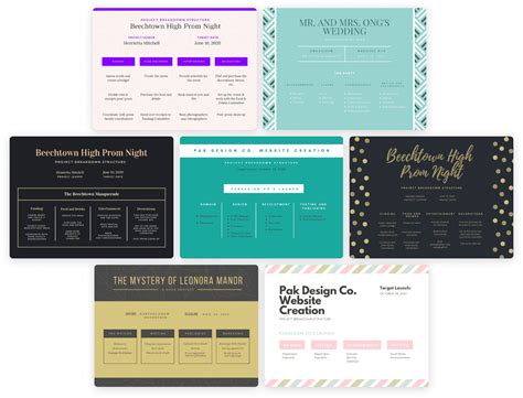 Free Online Work Breakdown Structure Maker Design A Custom Work Breakdown Structure In Canva