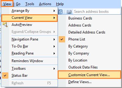 How To Sort Contacts By Date Created Or Added In Outlook
