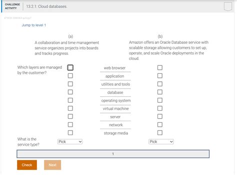 solved challenge activity 13 2 1 cloud databases