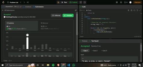 nohit singh on linkedin codingchallenge palindromevalidation algorithm tech innovation…