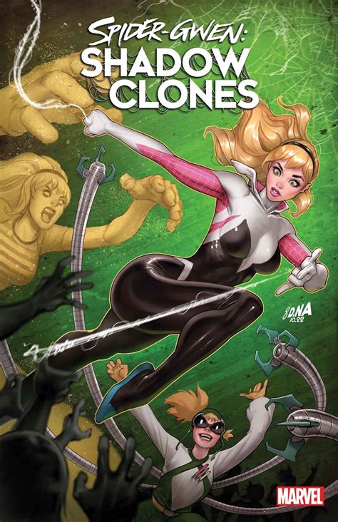 New Ghost Spider Shadow Clones Series Pits Her Against An Army Of Deadly Spidey Villain