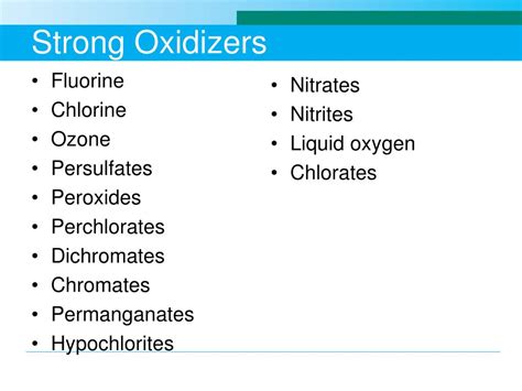 Ppt Chemical Reactivity And Storage Powerpoint Presentation Free