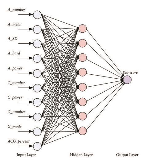 Bp Neural Network Structure For Ecoscore Estimation Of Driver Performance Download Scientific