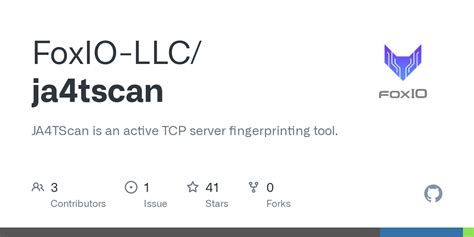 Github Foxio Llc Ja Tscan Ja Tscan Is An Active Tcp Server