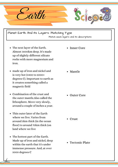 Science Worksheets For Grade 4 Free