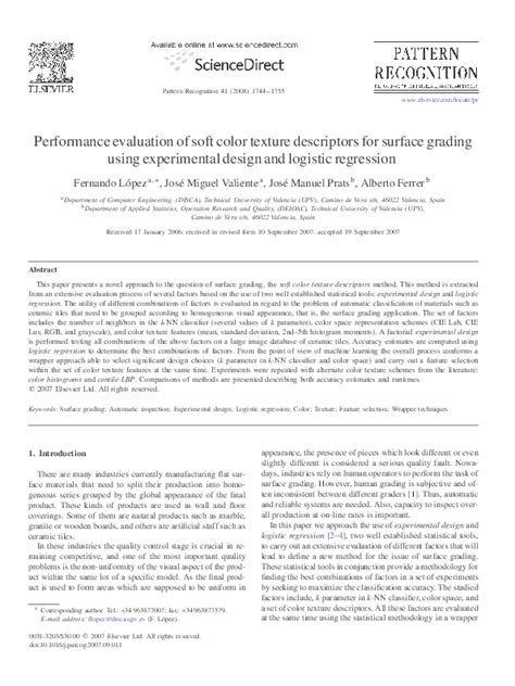 Pdf Performance Evaluation Of Soft Color Texture Descriptors For