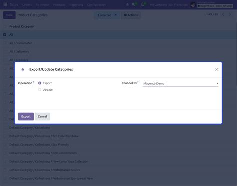 Multi Channel Magento 2 X Odoo Bridge Multi Channel MOB WebKul