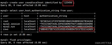 Mysql 用户管理mysql 用户表 Csdn博客