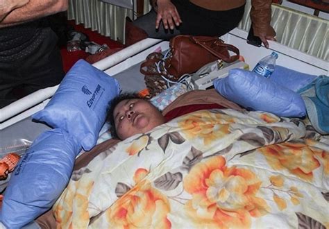 چاق ترین زن جهان بالاخره مورد عمل جراحی قرار می گیردعکس تسنیم