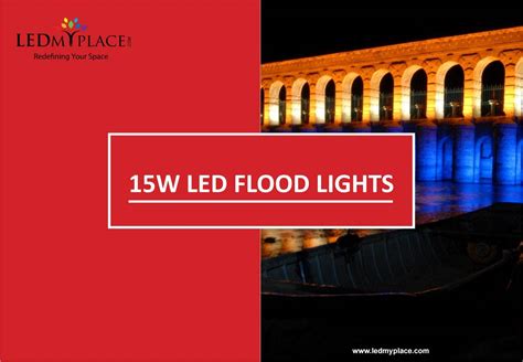 W Led Flood Lights By Ledmyplace Issuu