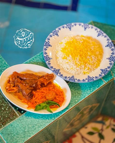 سرای‌میرزا‌مجید‎ ‎⁨ از محبوب‌ترین خورشت های شهر تبریز رو در سرای