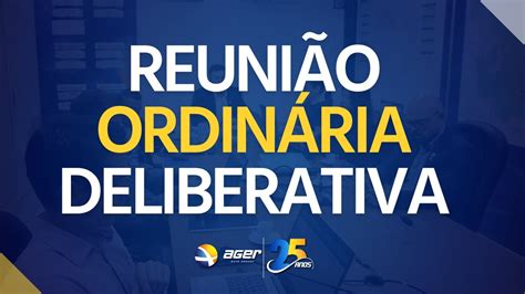 1ª Reunião Ordinária Deliberativa Do Ano De 2025 Youtube
