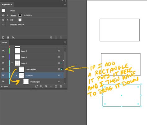 Solved How Can I Create An Object Within A Specific Layer Adobe