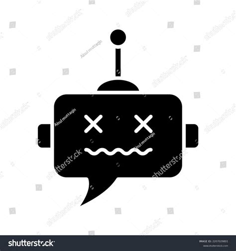 Chat Bot Icon Virtual Assistant Bot Stock Vector Royalty Free 2207029801 Shutterstock