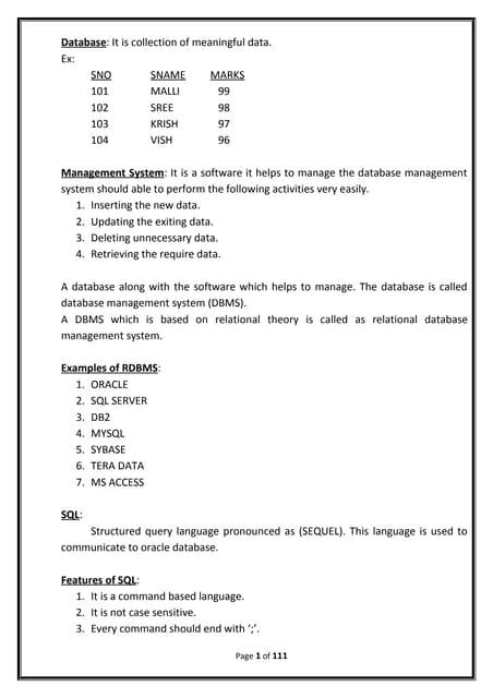 Worksheet Sql Solved For Class Xii Final Pdf