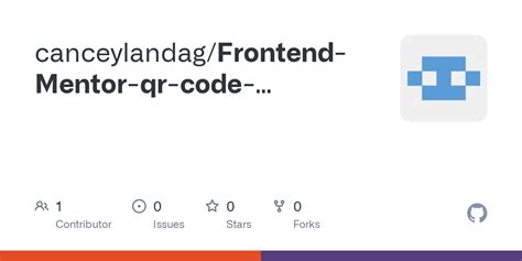 Github Canceylandagfrontend Mentor Qr Code Component Solution
