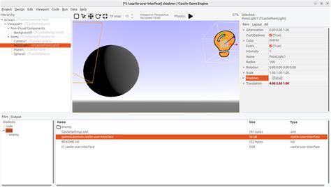 easy shadows in editor at design time too by shadow volumes and