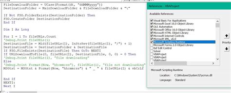 excel suppress error message box when file not available stack overflow