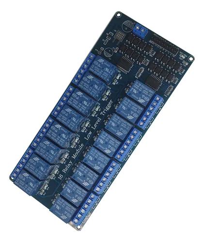 Módulo Relé 5v 16 Canais Para Arduino Automação Mercadolivre