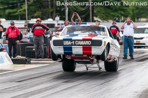 Bruce Larson Launches Usa 1 1968 Camaro Funny Car All The