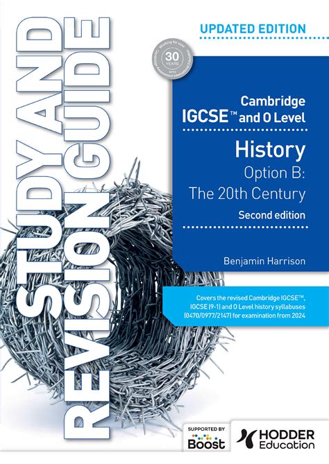 Cambridge Igcse And O Level History Workbook Option B 20th Century