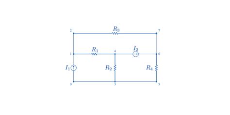 solved determine the voltage drop in volts from node 1 to