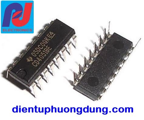 Cd4052 Mux Demux Điện Tử Phương Dũng