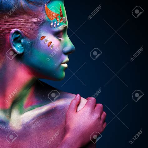 Simple Fantasy Stage Makeup